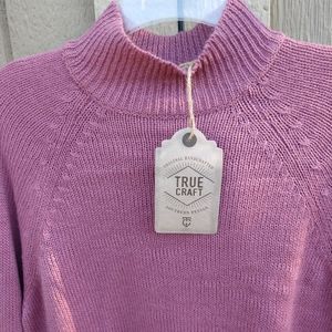 True Craft | Sweaters | True Craft Mauvepink Turtleneck Sweater | Poshmark